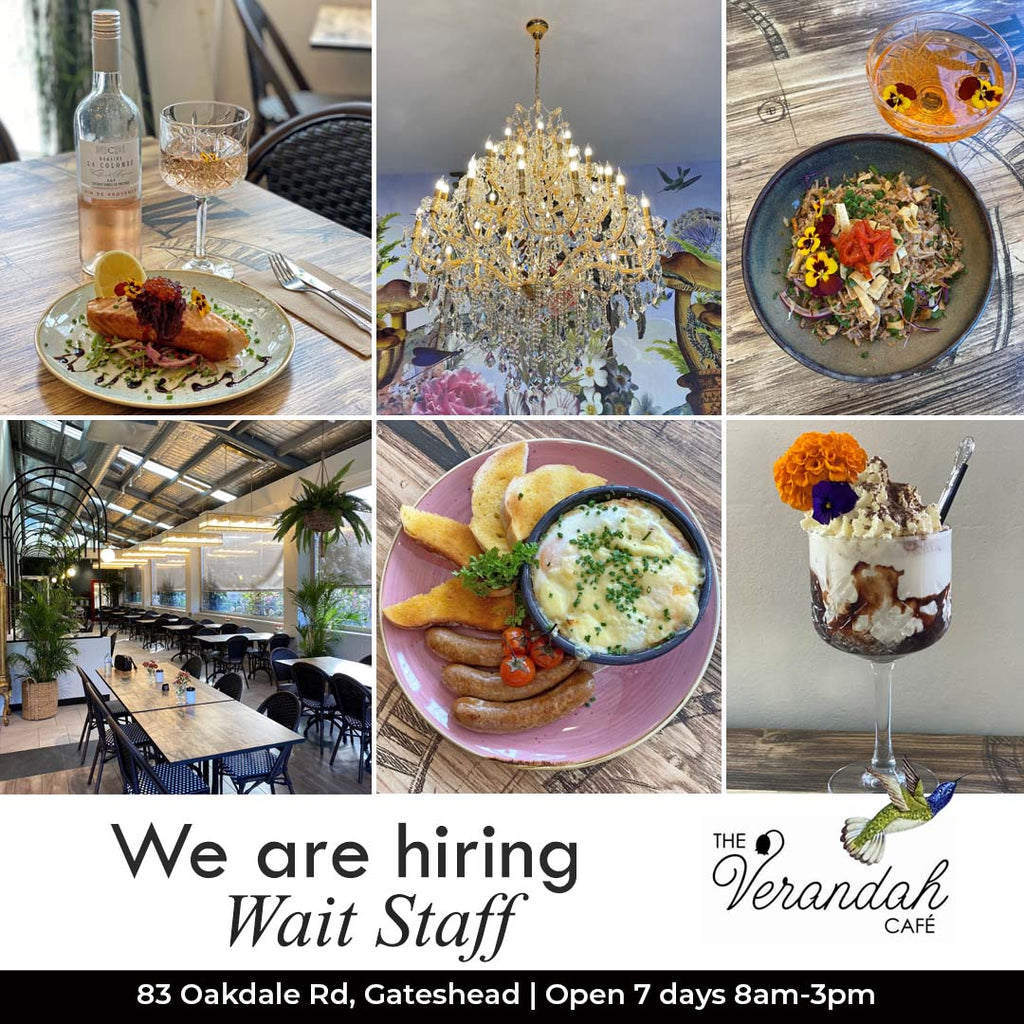 We are hiring wait staff – Poppy's Home and Garden